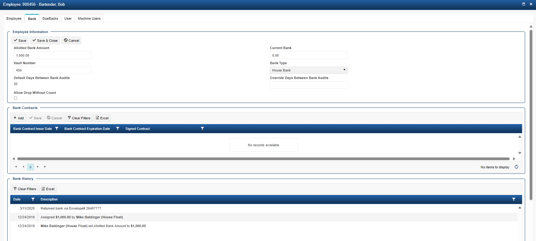 How Do I Manage Banks in Cash Reconciliation