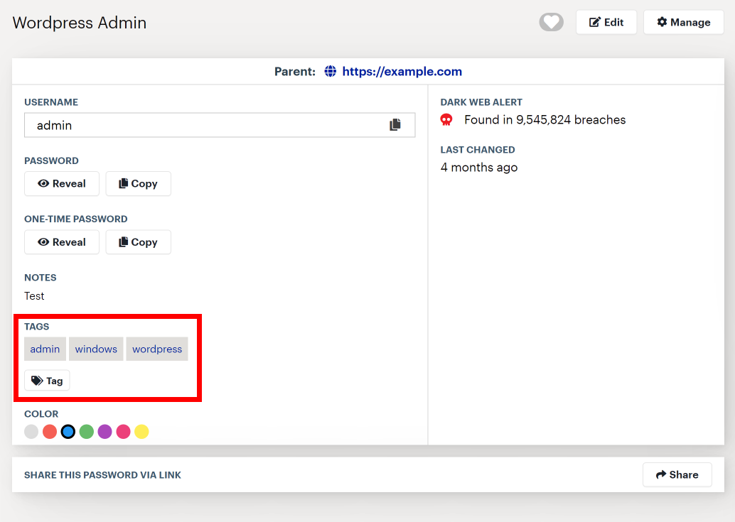 Password Management – Hudu Support