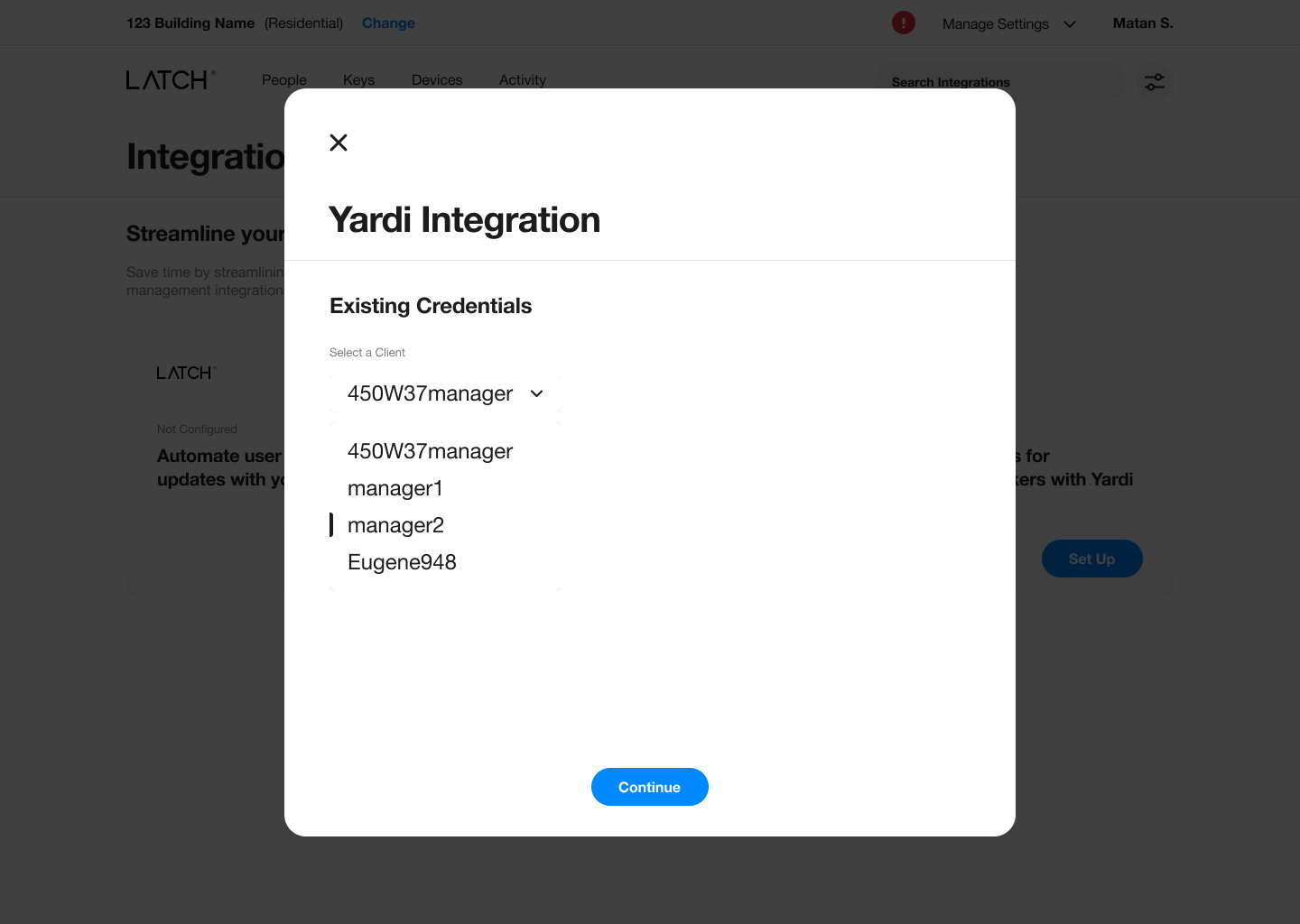 Setting up ePMS in Latch Mission Control – Latch