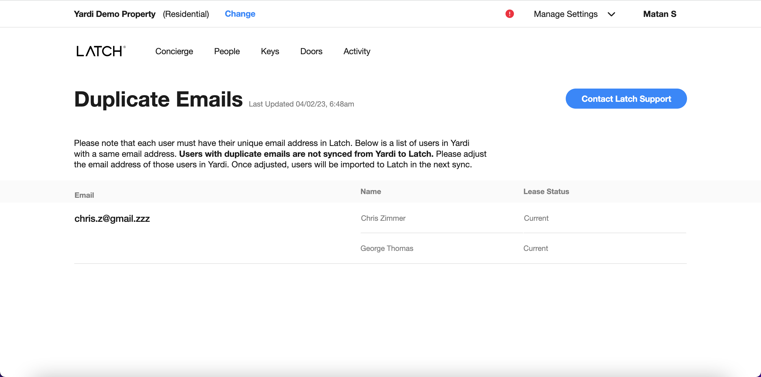 Managing E-PMS Integration with Latch – Latch