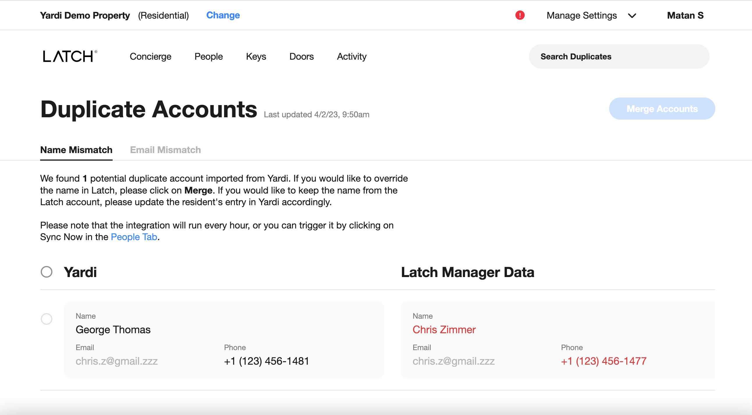 Managing E-PMS Integration with Latch – Latch