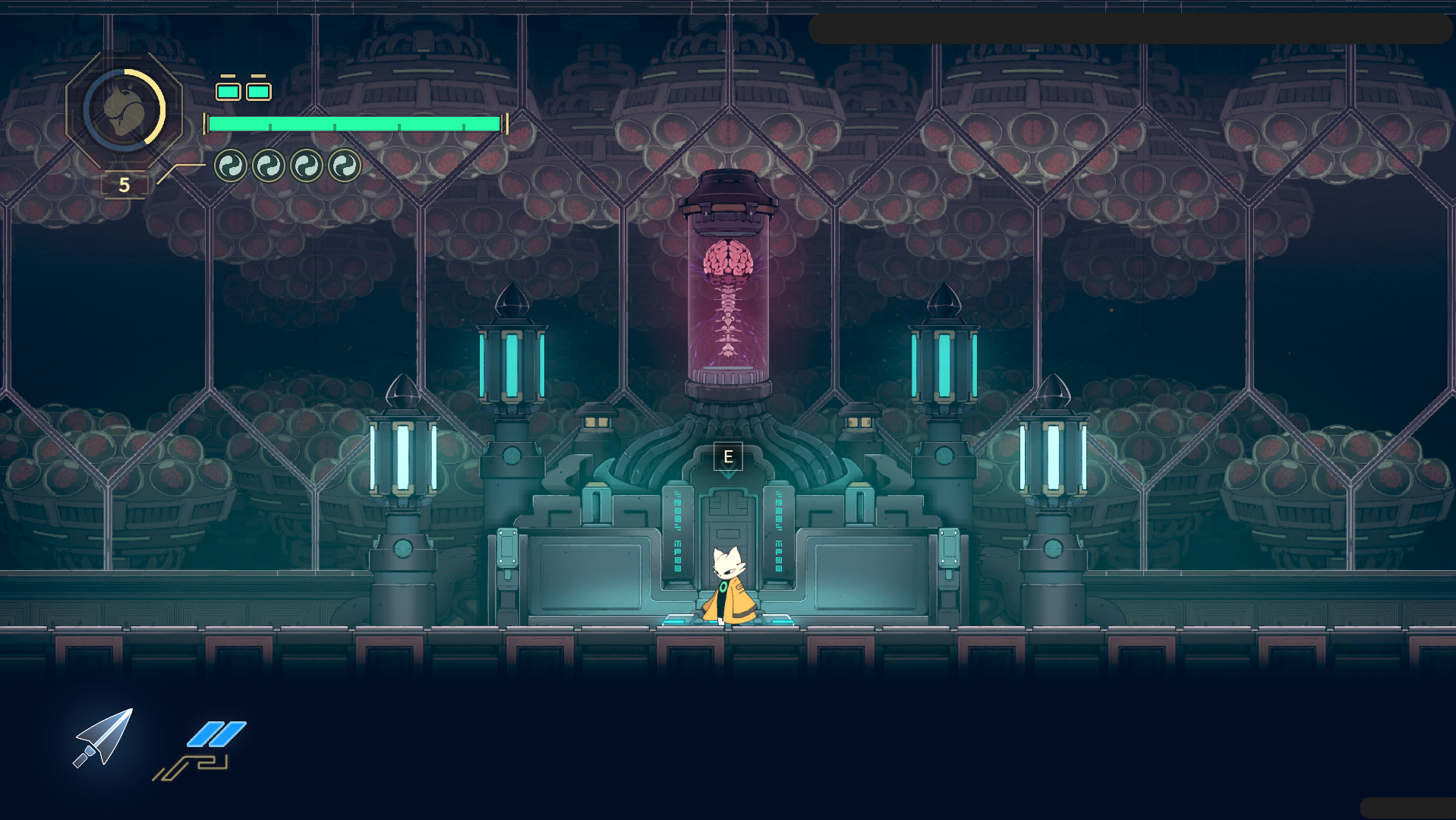 I don’t see the HUD / HP bar / Azure Bow / Mystic Nymph. – Red Candle Games