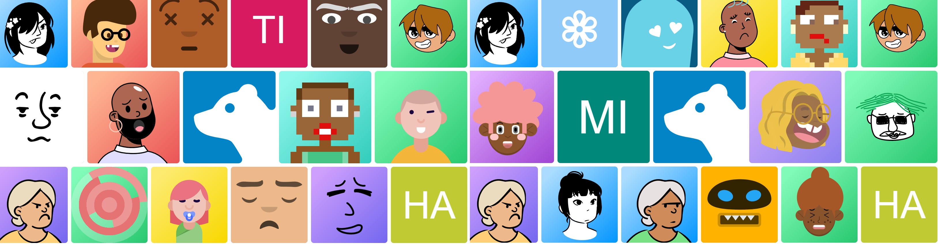 DiceBear Pack, extend Coda with DiceBear - Coda